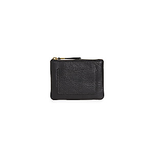 Madewell The Leather Pocket Pouch Wallet True Black One Size