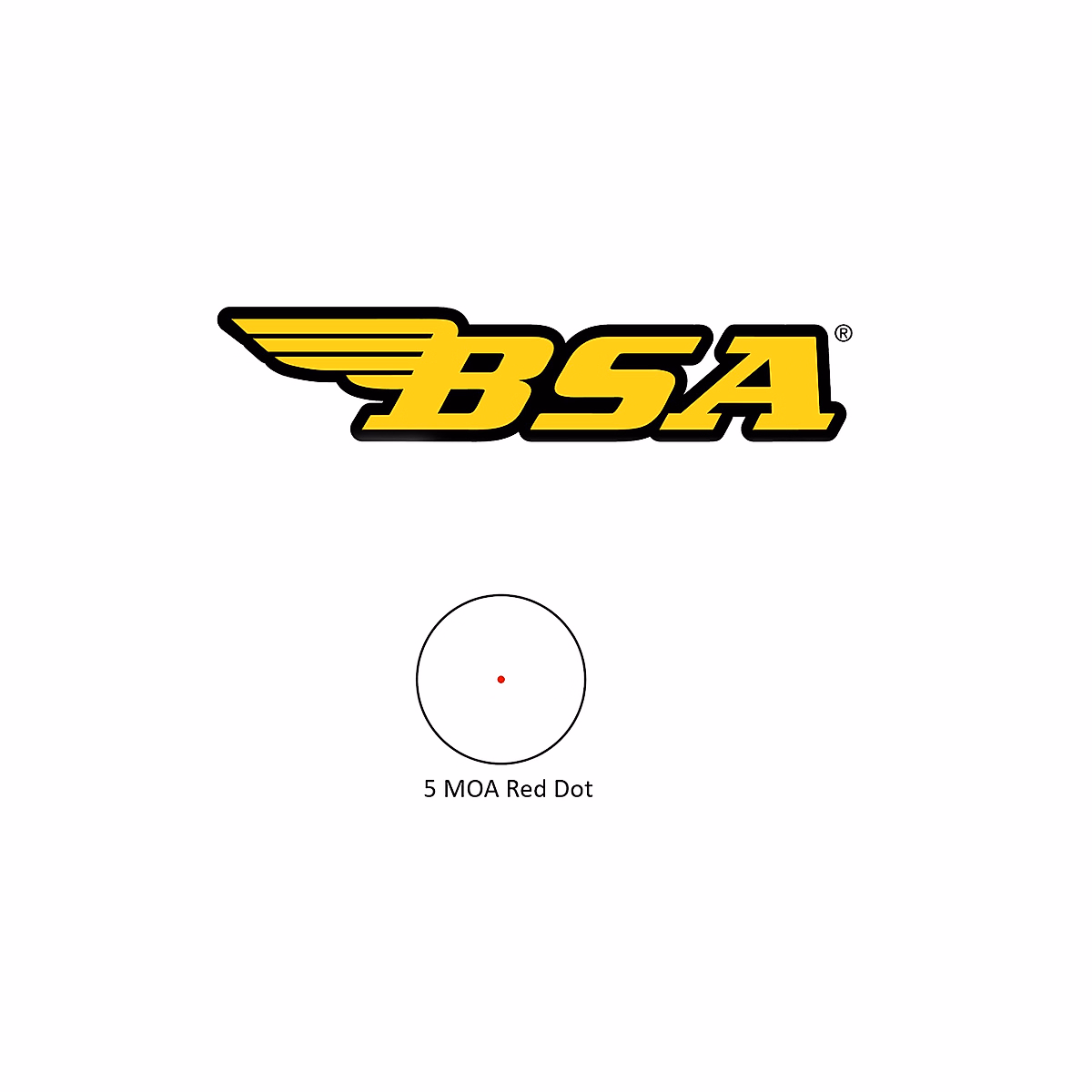 Gamo BSA, 30mm Red Dot, w/Red Laser/140 Lumen Ligh