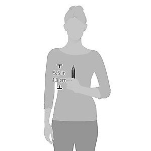 ConairMan Ear and Nose Hair Trimmer for Men, Cordless Battery-Powered Trimmer with Detail and Shaver Attachments, Patent 360 Bevel Blade for No Pull, No Snag Trimming Experience