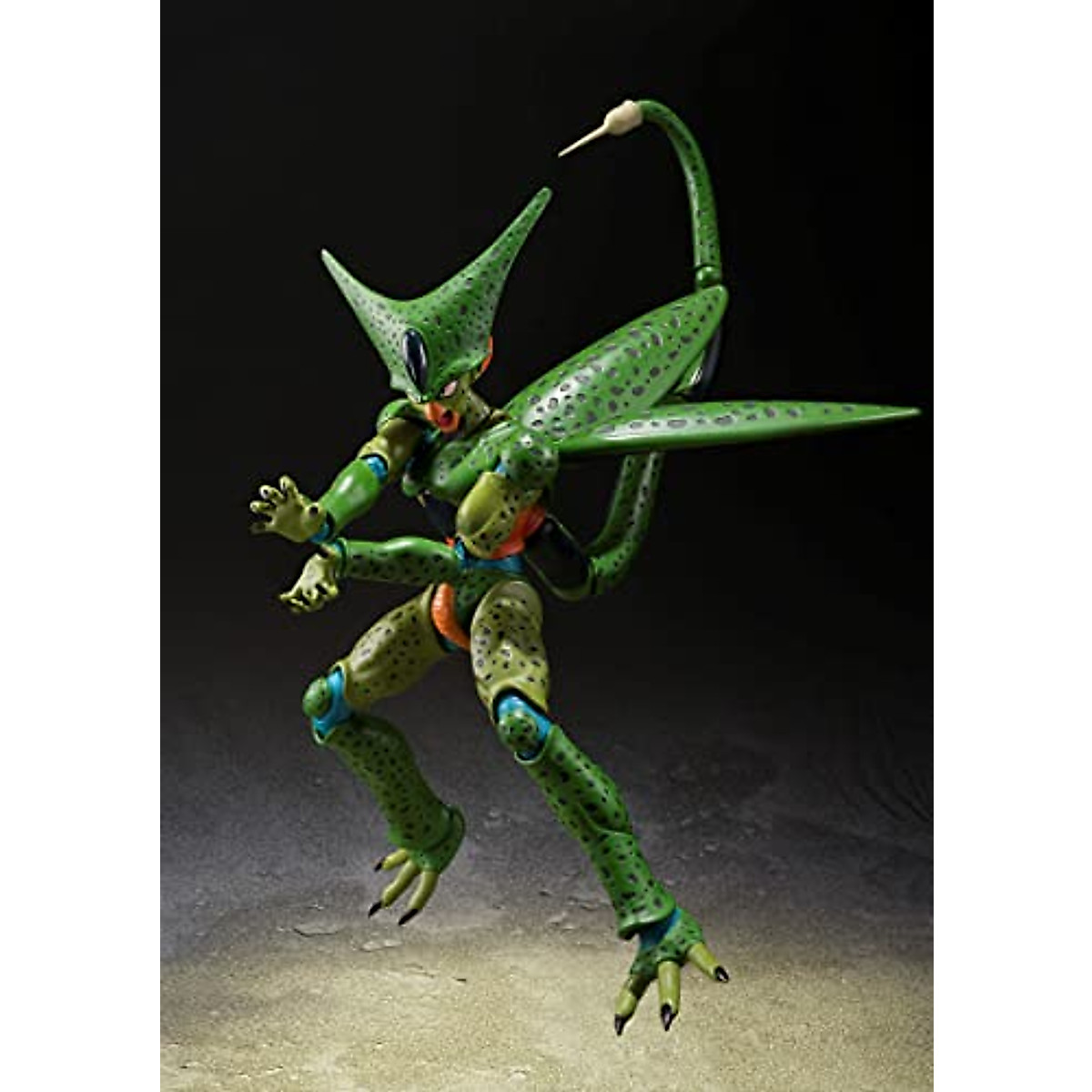 TAMASHII NATIONS - Dragon Ball Z - Cell First Form, Bandai Spirits S.H.Figuarts Action Figure