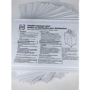 STAPLES Shredder Lubricant Lubricating Sheets 24/pk (2 x 24/pk)