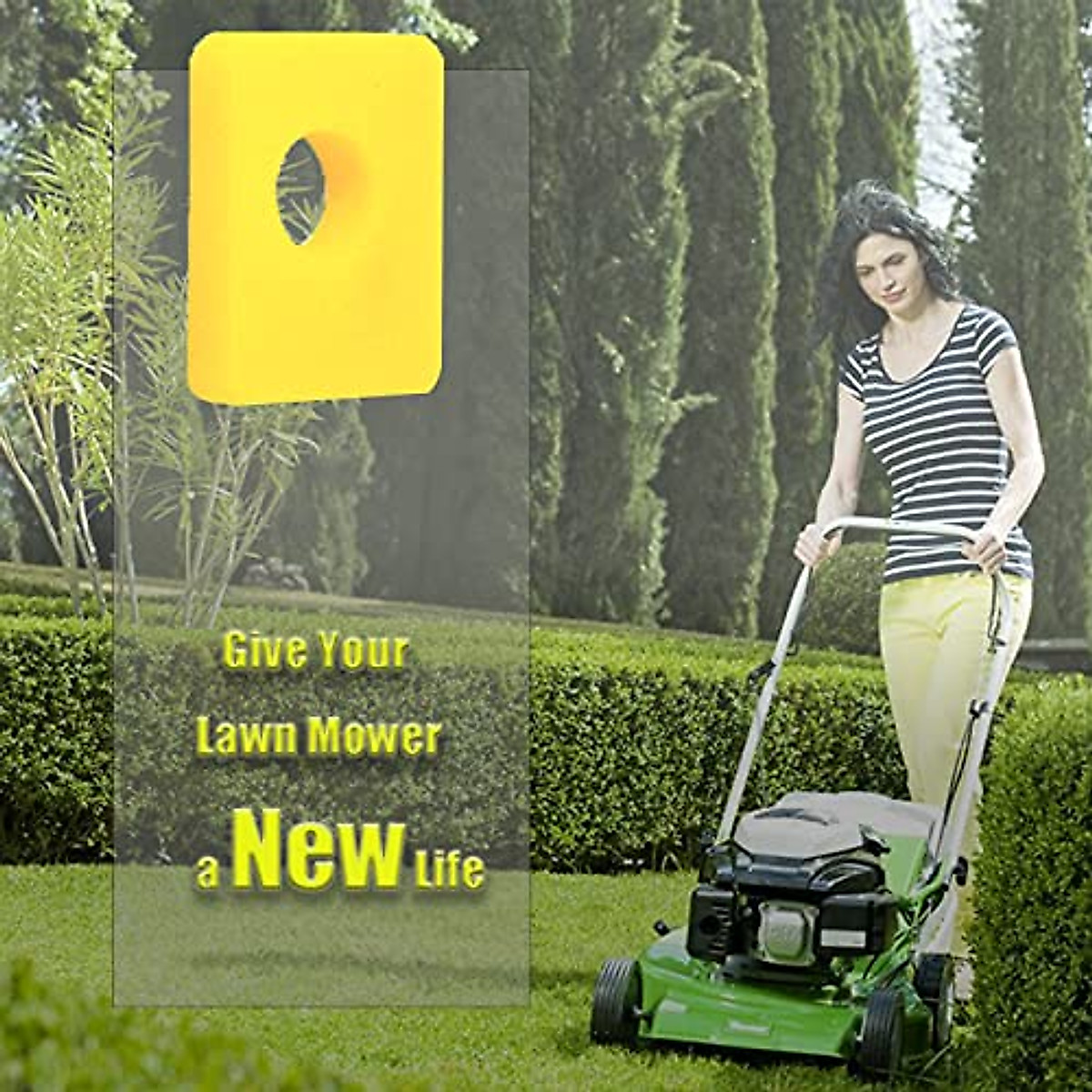 4PCS 799579 Lawn Mower Air Filter Compatible with B S 4248, 5434, 799579 Air Cleaner Foam Filter Fits 09P602 09P702 550e-550ex Series 09P000, 08P000 Engine