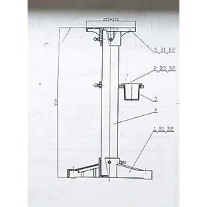HHIP 8071-0035 Heavy Duty Bench Grinder Stand
