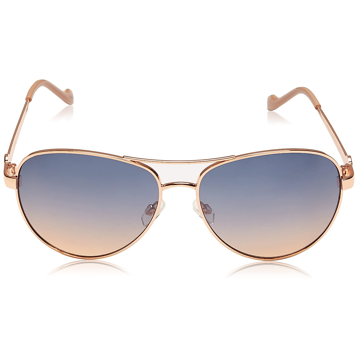 Jessica Simpson Women's J5596 Classic Metal Aviator Pilot Sunglasses with UV400 Protection - Glamorous Sunglasses for Women, 60mm