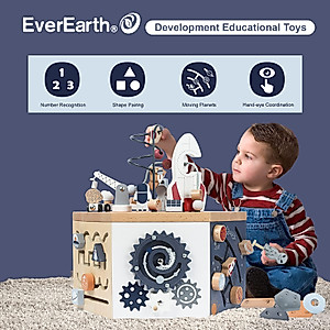 EverEarth Space Activity Cube for Toddlers - Fun & Educational Toy