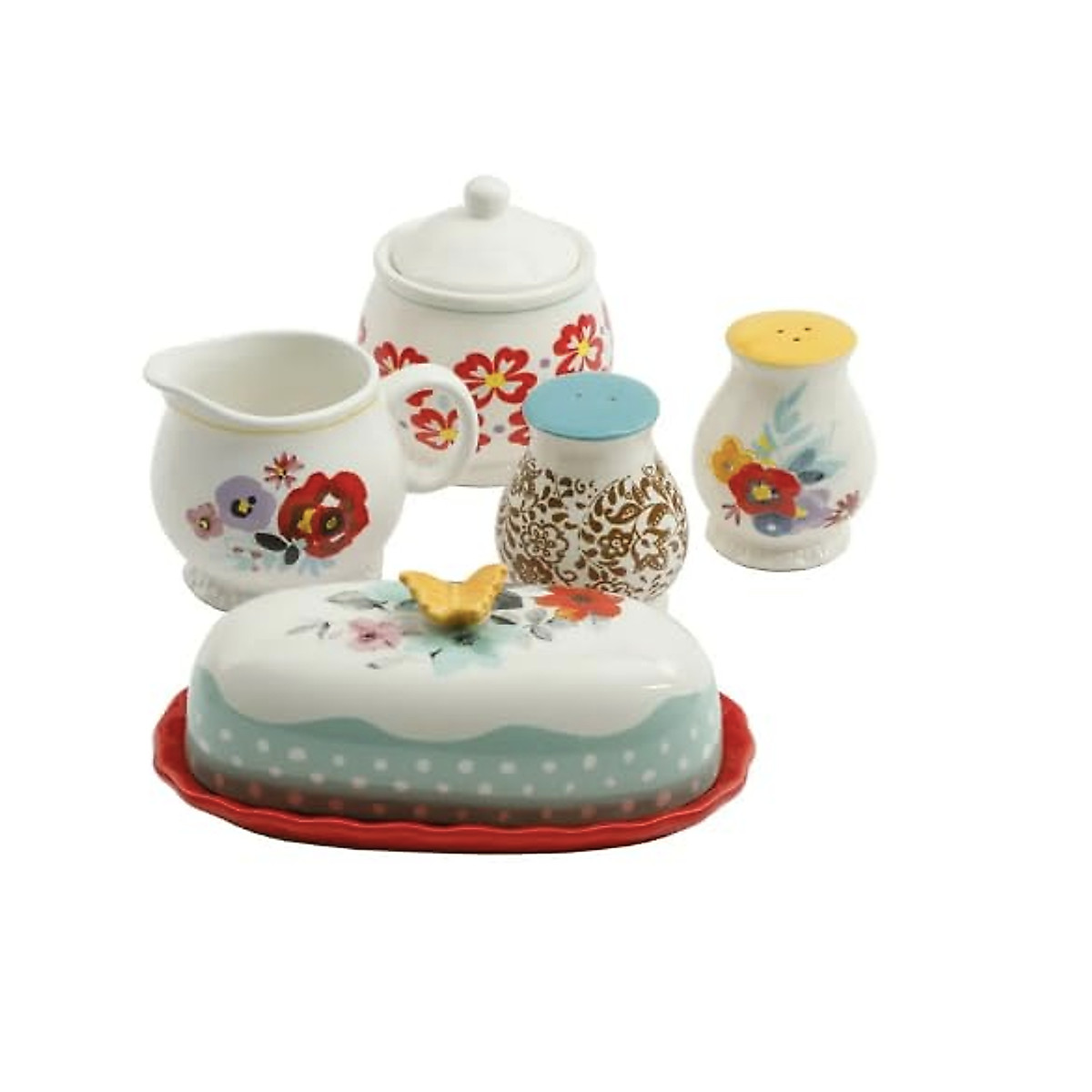 Pioneer Woman Flea Market 25-Piece Pantry Essential Set