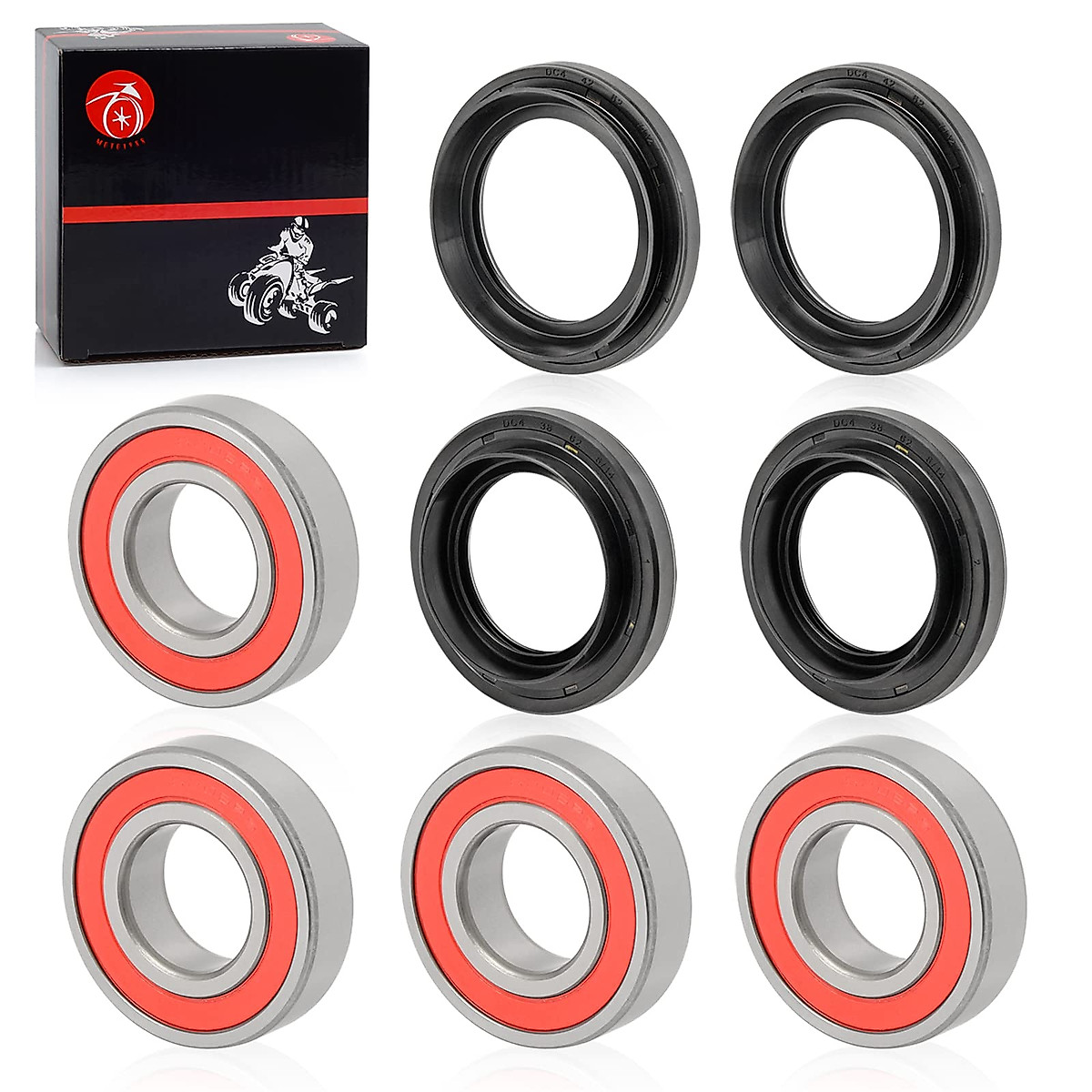 Rear Wheel Bearing Seal Kits 2005-2013 for Yamaha Rhino 450 660 700 All Models