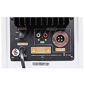 Rockville TM80W Bluetooth Home Theater Tower Speaker System+(2) 8" Subwoofers!