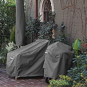 Classic Accessories Ravenna Water-Resistant 37 Inch Ceramic BBQ Grill Dome Cover