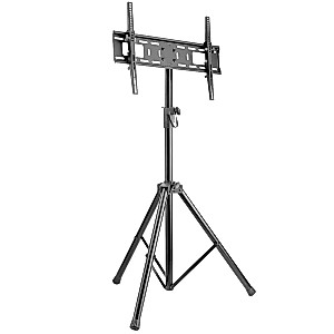 Tripp Lite Portable Adjustable Swivel Tripod TV Monitor Stand Digital Signage 37 to 70 inch Display (DMPDS3770TRIC), Black