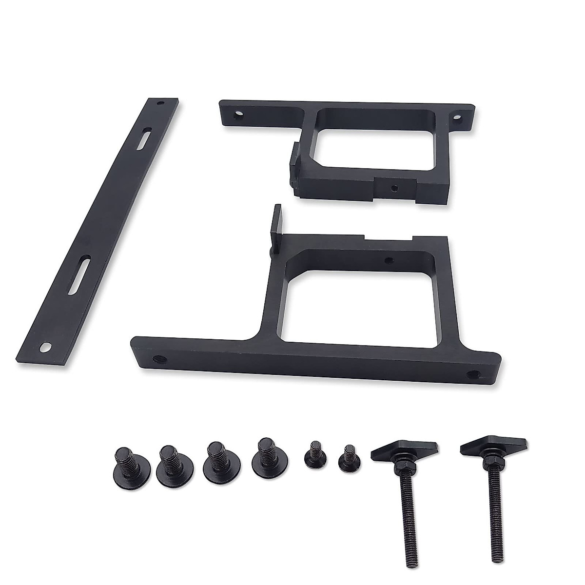 Dasen Lower Grille Front License Plate Mount Bracket Removable Compatible with 2015-2021 Ford Mustang Shelby GT350/GT350R - No Drilling