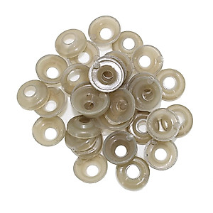 Bestartstore 50pcs 14x20mm Black Plastic Triangle Safety Nose Animal Nose with Washers for Bear Doll Puppet Plush Animal DIY Craft