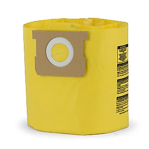Shop-Vac 9196433, High-Efficiency Disposable Filter Bags, for All Around Plus and FloorMaster (Model E87) Vacs, 4 Gallon Tanks, (2-Pack)