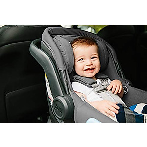 UPPAbaby MESA Infant Car Seat - Jordan (Charcoal Melange) Wool Version + Travel Bag for MESA