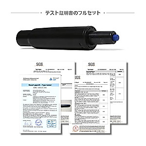 TinkerTown Gaming Chair Gas Cylinder Piston | 10.4inches in Length | 4inches Stroke | Office Chair Replacement Part | Gas Lift | Easy to Install | Aeron Fix