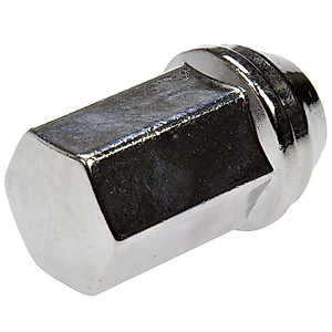 Dorman 611-236 Wheel Nut M14-1.50 Flattop Nut - 22mm Hex, 44.5mm Length Compatible with Select Models, 10 Pack (OE FIX)