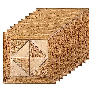 uxcell Peel and Stick Floor Wall Tiles Sticker, 10Pcs 8"x8" Self-Adhesive Wood Grain Floor Stickers Matte Frosted Flooring Tiles for Kitchen Bathroom and Home Decor, Beige