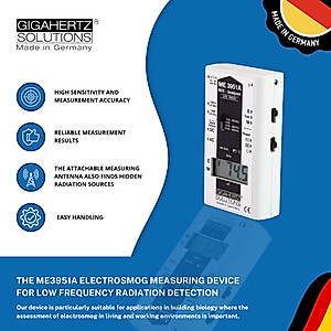 GIGAHERTZ SOLUTIONS 3951 A ME 3951A Low Frequency (NF) Electrosmog Meter, ME 3951 A
