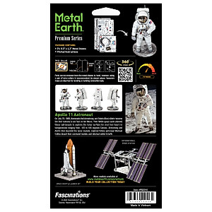 Metal Earth Premium Series Apollo 11 Astronaut 3D Metal Model Kit Fascinations