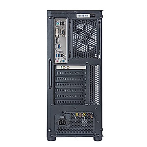 MXZ Desktop Gaming Computer Home&Office PC R5 5600G,16GB DDR4 3200, 500G NVME SSD，6 RGB Fans, WiFi & Win 11 Pro 64-bit Ready(Ryzen 5 5600G)