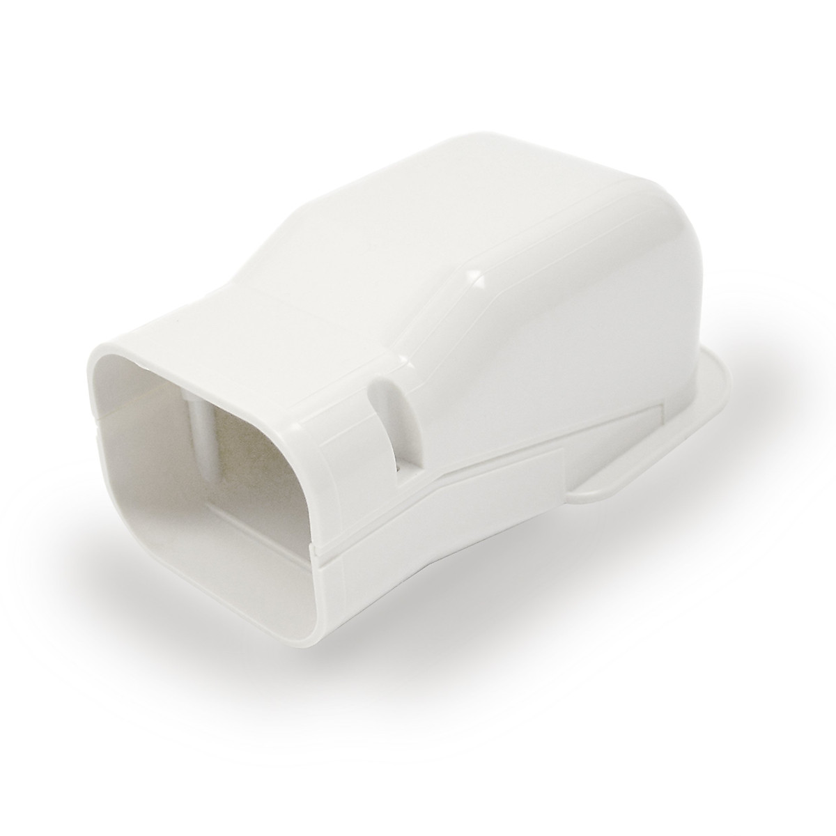 Jeacent 3"W 11.3Ft PVC AC Line Set Cover Kit Tubing Cover for Mini Split, Central Air Conditioner, Heat Pump