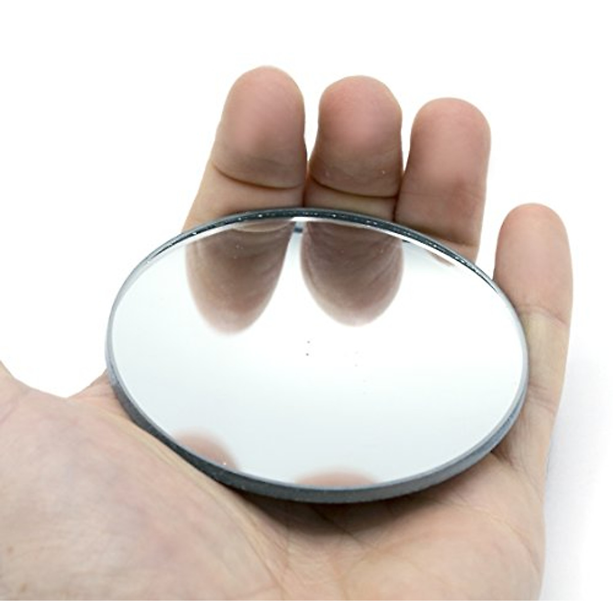 Concave Mirror - 3" Dia, 75mm Focal Length - 3mm Thick - Glass - Eisco Labs