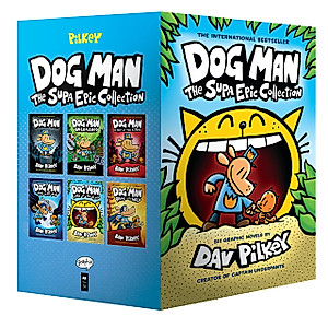 Dog Man: The Supa Epic Collection: From the Creator of Captain Underpants (Dog Man #1-6 Box Set)