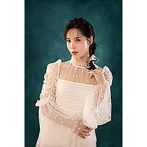 Kate 5x7ft Dark Green Abstract Backdrops Microfiber Dark Green Portrait Background for Photoshoot, for Photography, for Birthday