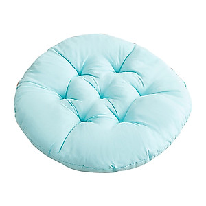 Scceatti Patio Seat Cushions 16In Car Seat Cushion Round Solid Color Sanding Thickened Dining Chair Pad Office Computer Chair Pad Student Fart Mat Seat Cushion for Office Dining Kitchen Garden