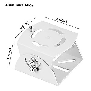 Adjustable Angle Mount for Infant Optics DXR-8, Motorola, Samsung, Babysense, HelloBaby and Most Universal Monitors Camera, Aluminum Alloy Material