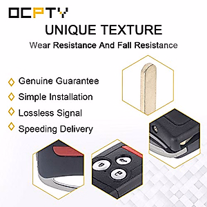 OCPTY 1 X Flip Key Entry Remote Control Key Fob Transmitter Replacement for 2009 2010 2011 2012 2013 2014 for Acura TSX TL ZDX for Accord 4 Buttons 313.8Mhz MLBHLIK-1T+46 Chips