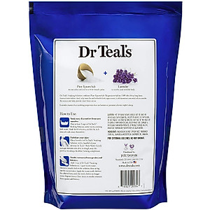 Dr Teal's Epsom Salt 3-Pack (21lbs Total) Lavender Soothe & Sleep