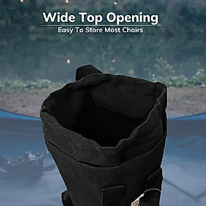 NGIL Royal Blue Solid Color Camp Folding Chair Carry Bag with Non Adjustable Strap and Wide Drawstring Opening (Replacement Bag Only) Please Read Description for Full Details
