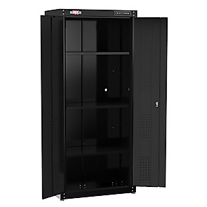 CRAFTSMAN Metal Garage Storage Cabinet, Floor Cabinet, 32 Inch (CMST23201BK)