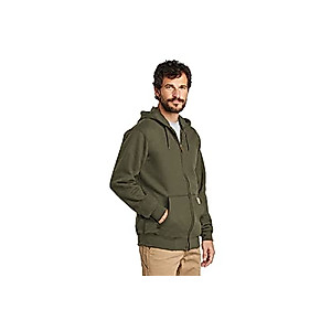 CarharttmensLoose Fit Midweight Full-Zip SweatshirtMossLarge