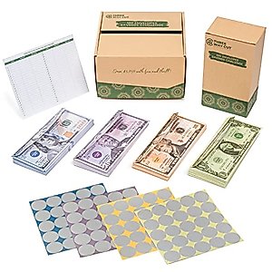 100 Envelopes Money Saving Challenge - Save 5050 Dollars In 100 Days Minimalistic Kit, 100 Cash Envelopes & Organizer Box Set, Trendy Tiktok & Youtube 5050 Bucks Savings Challenge, Fun Gift Ideas