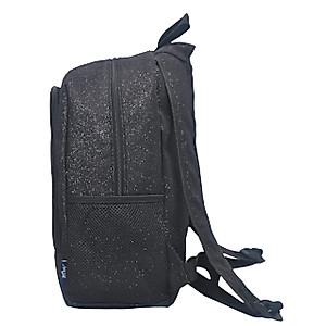 NGIL Canvas School Backpack (Glitter-Black)