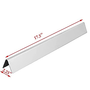 Grill Valueparts 17.5 Inch 7621 7620 Flavorizer Bars for Weber Genesis Parts E310 E320 E330 S310 S-330 EP-310 Accessorices Genesis 300 Series Heat Plates 62783 62784 6517001 6519099 6532001 6650001
