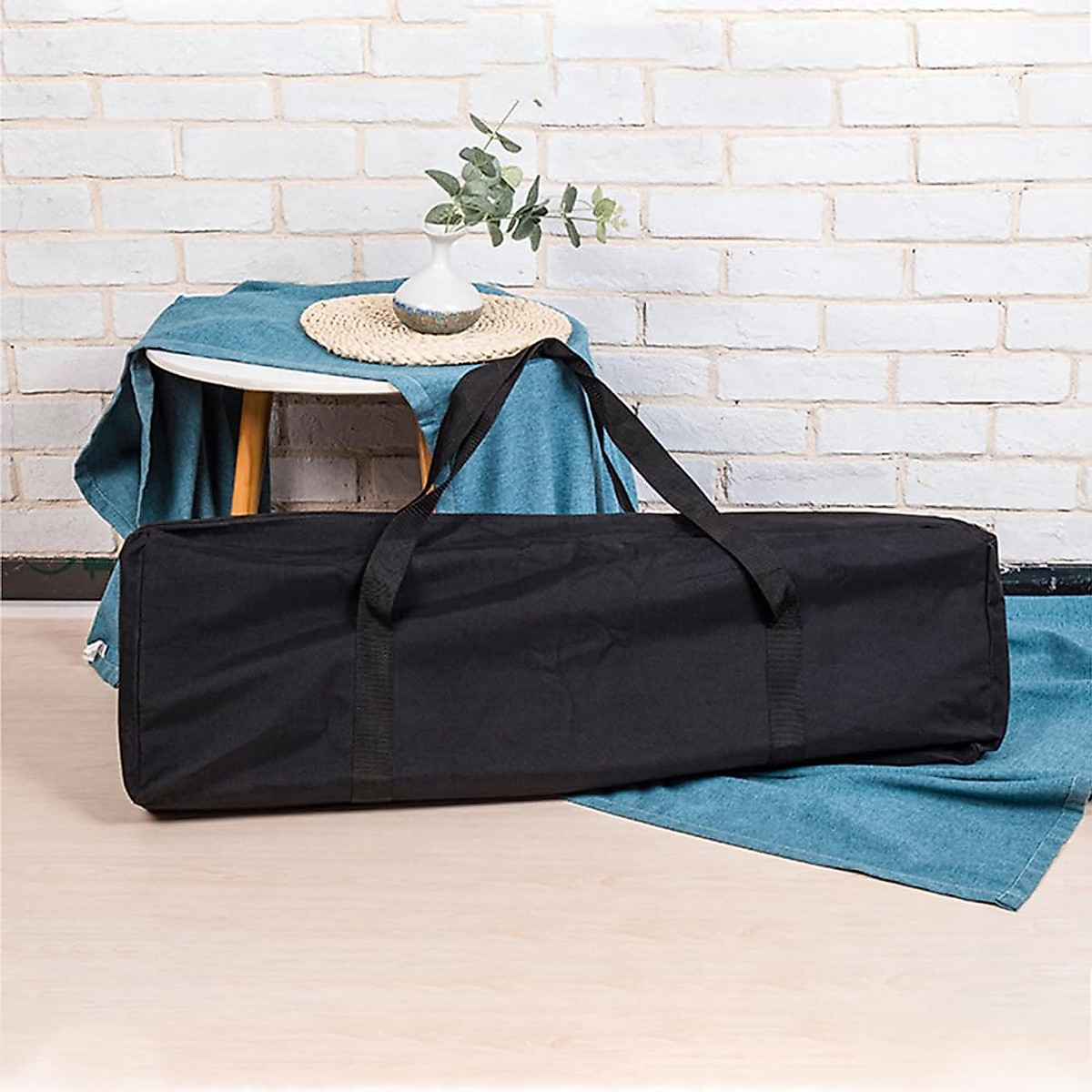 MJFUNTXY BBQ Tool Storage Bag, Grill Utensil Storage Bag Oxford Grilling Bags for Outdoor Grilling Waterproof Foldable Cooking Tools Bag Carry Bag for Camping Car Trip Outdoor Camping