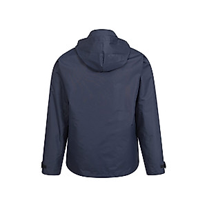 Mountain Warehouse Fell Mens 3 in 1 Water Resistant Jacket - Winter Navy Large