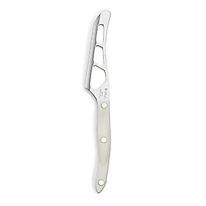 CUTCO Model 1764 Traditional Cheese Knife 5-3/8” Micro Double-D-edge blade (Pearl White Handle)