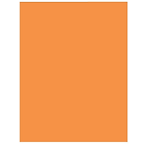 Pacon Corporation 104318 Neon Bond Paper, 24 lb., 100 Sheets, 8-1/2-Inch x11-Inch , Neon Orange