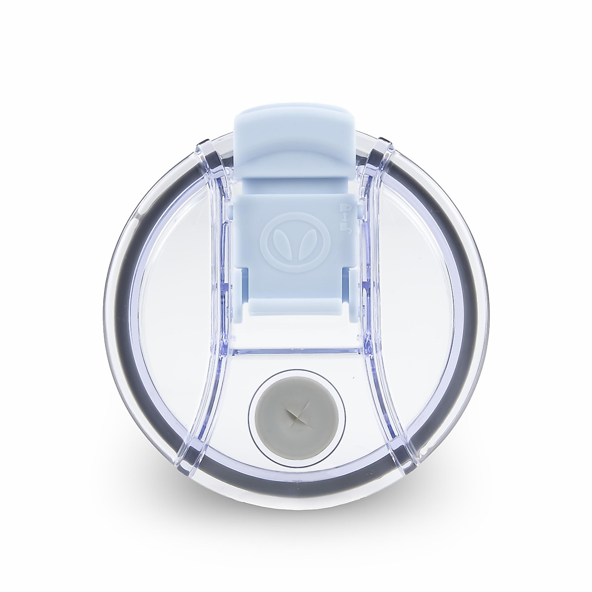 Hogg Big Swig 40 oz Tumbler with Handle and Straw - Icy Wonderland, Spill Proof Tumbler with Straw, Insulated Cups with Lids and Straws, 40oz Tumbler with Handle, Light Blue Tumbler