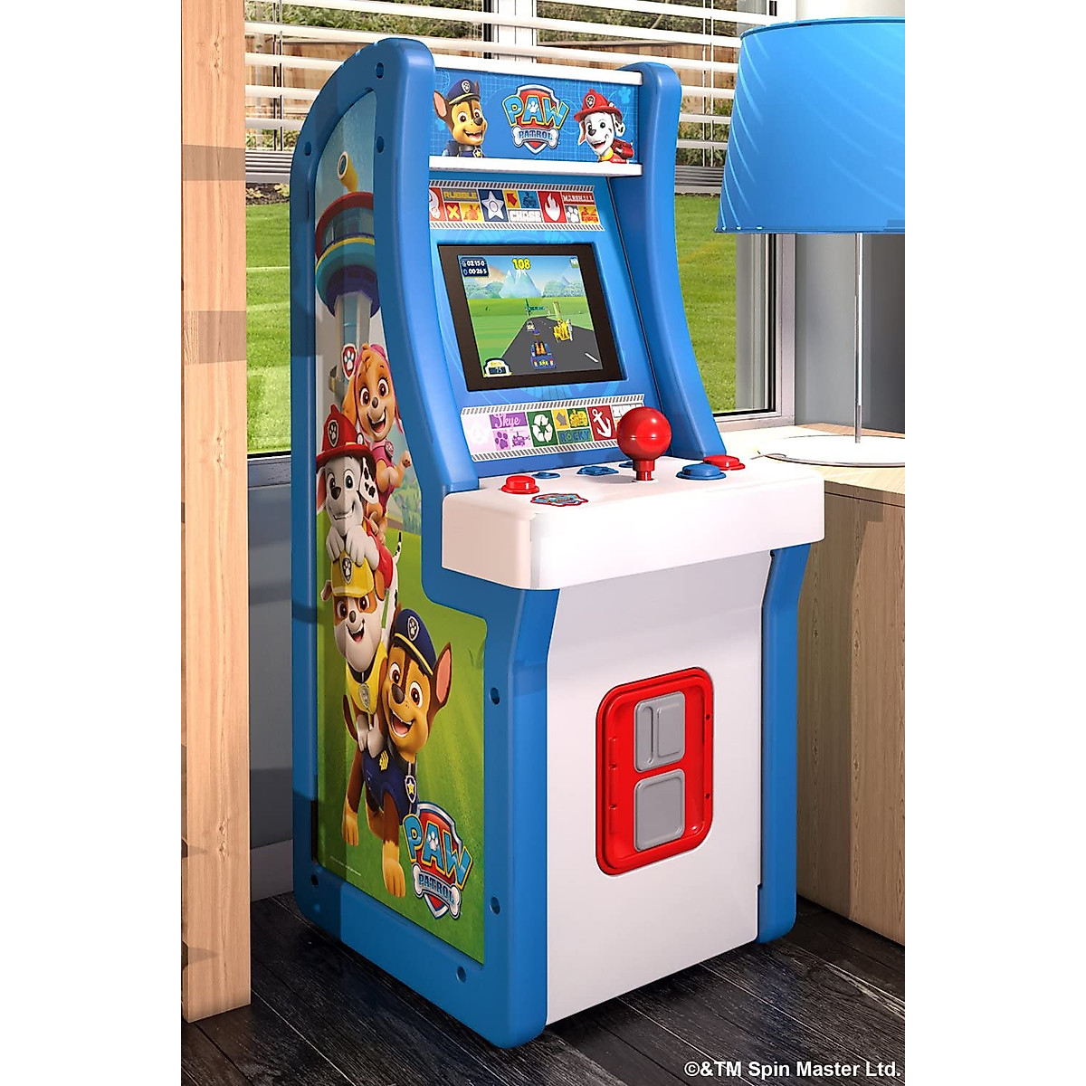 Arcade1Up Jr. PAW Patrol Arcade Machine - Electronic Games;