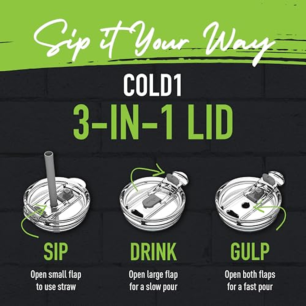 REDUCE Cold1 24 oz Tumbler with Lid and Straw - Dual-Wall Vacuum Insulated Stainless Steel Tumbler - Keeps Drinks Cold up to 24 Hours - Inner Ounce Markings to Track Hydration - OG Pink Cotton