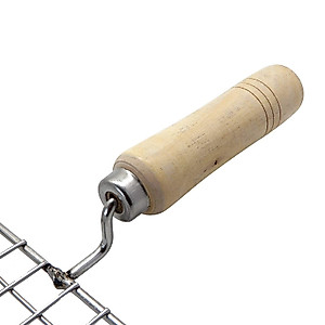 WhopperIndia Large Stainless Steel Multi-Functional Wire Steaming Cooling and Baking Barbecue Rack, Square Roti Grill, Papad Grill, Roti Jali, Chapati Grill