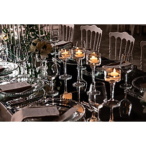 24 Pcs Floating Candles - 5 Hours Burning, Unscented Flameless Dripless Floating Candles | Centerpieces for Weddings, Special Occasions and Home Decorations 1.7 Inch (White 24 Pcs)