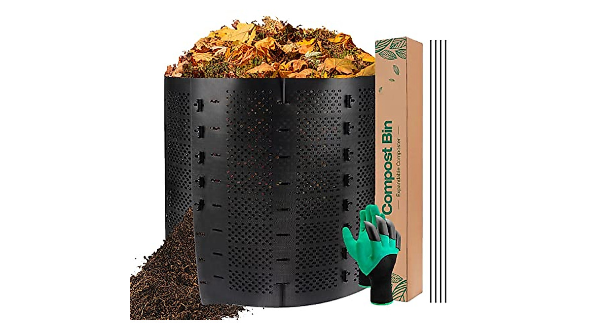 Zodight 220 Gallon Compost Bin – Easy Assembly & Durable