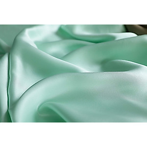 MEILIS 100% Mulberry Toddler Silk Pillow Cases for Kids Solid Printed Hypoallergenic Pillowcase for Kindergarten(14x20inch)