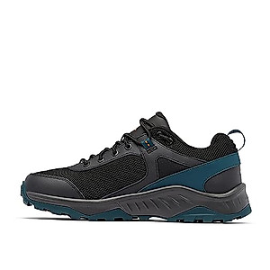Columbia Men's Trailstorm Ascend Waterproof, Black/Night Wave, 14